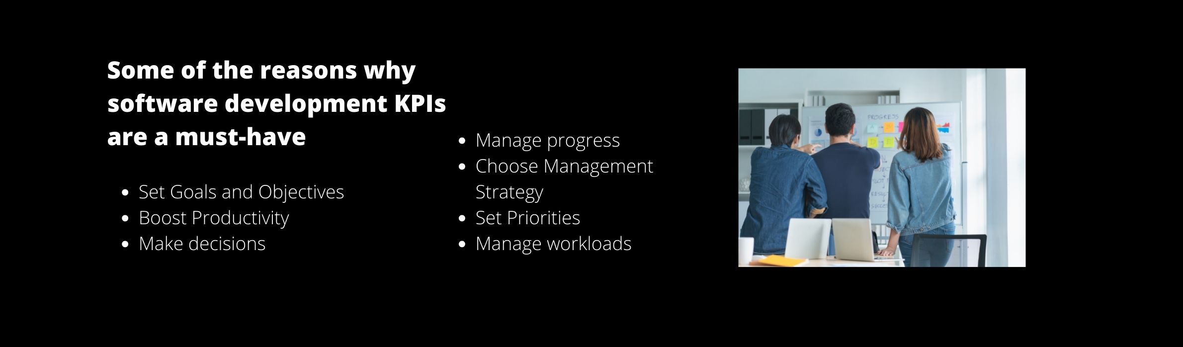 Software Development Metrics and KPIs in Outsourcing - Straight fire